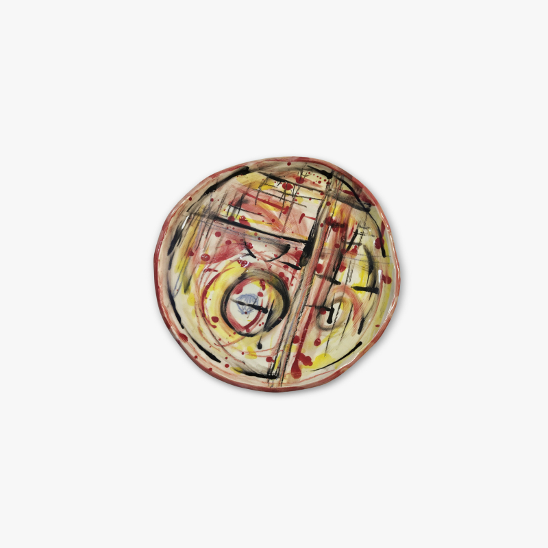 Abstract Plate Set - Custom Home Art