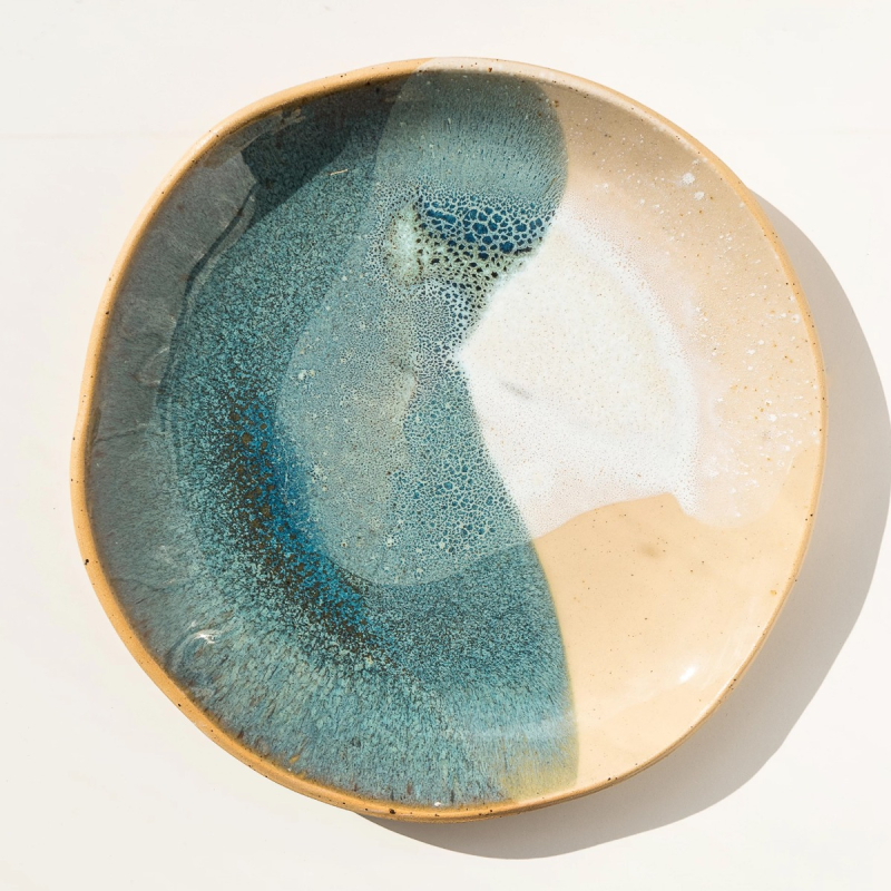 Dinner plate "Cream Dumpling" - Custom Home Art